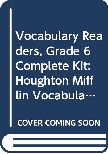 Amazon.com: Houghton Mifflin Vocabulary Readers: Complete Kit Grade 6: ...