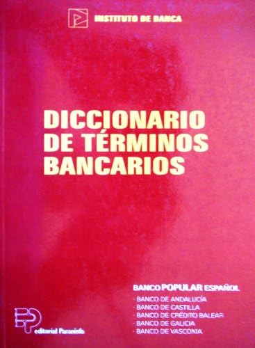 Amazon.com: DICCIONARIO TERMINOS BANCARIOS: 9788428321198: BANCO ...