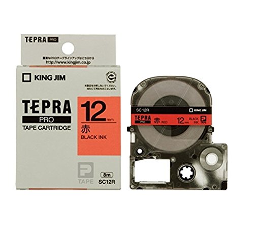 KING JIM Tape Cartridge for TEPRA PRO Tape Writer (Red) : Amazon.in ...