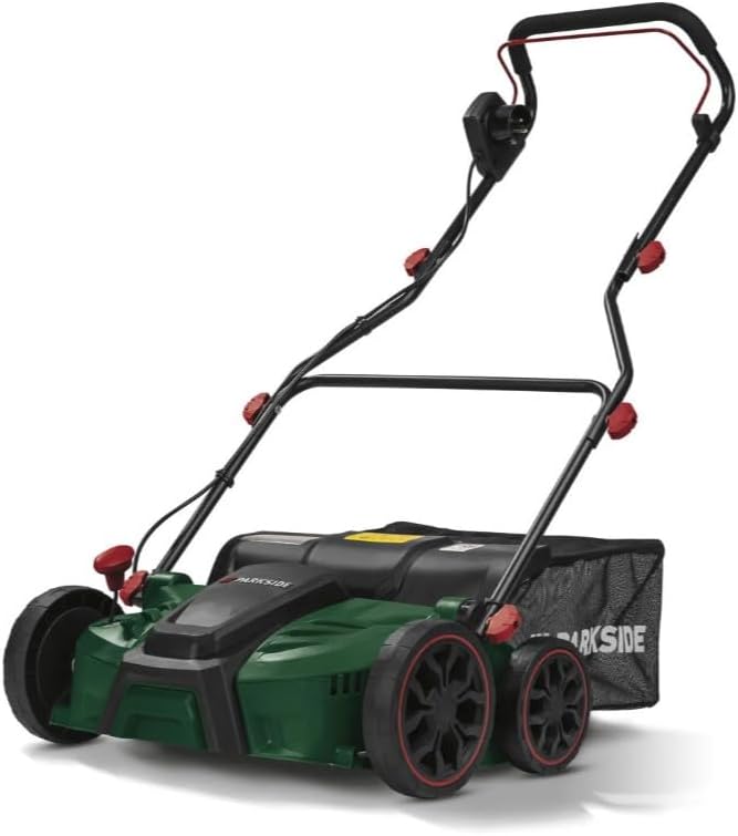 PSIDE Parkside® Electric Lawn Scarifier/Aerator 2-in-1 PLV 1500 C2 ...