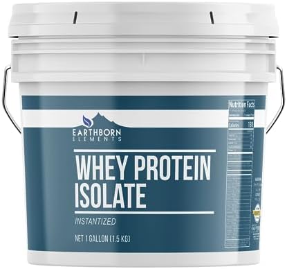Amazon.com: Earthborn Elements Whey Protein Isolate, 1 Gallon Bucket ...