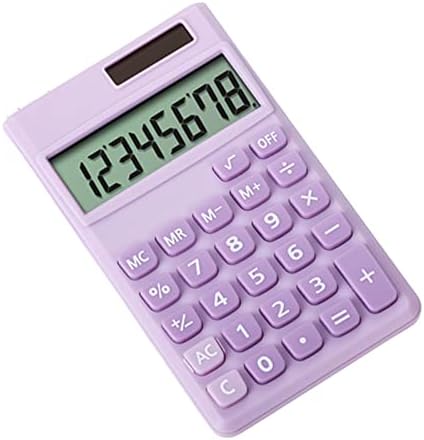 Mini Pocket Solar Battery 8-Digit Desktop Calculator for Office, Home ...