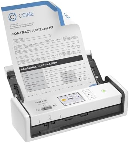 Brother ADS-1800W - Scanner sans Fil, Compact et Portable : Amazon.fr ...