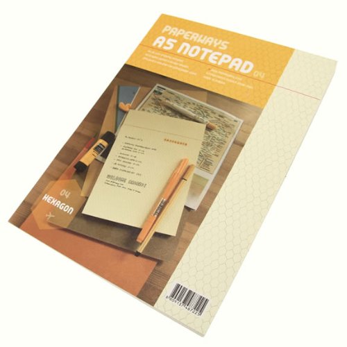 Paperways - A5 Notepad - Hexagon : Amazon.co.uk: Stationery & Office ...
