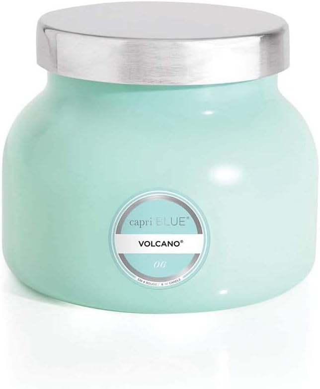 Amazon.com: Capri Blue Volcano Scented Candles - Luxury Glass Jar ...