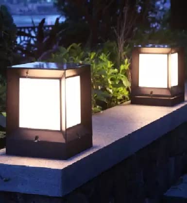 Areezo Outdoor Gate Light, Garden Lamp, Main Gate Light Pack of 2 ...