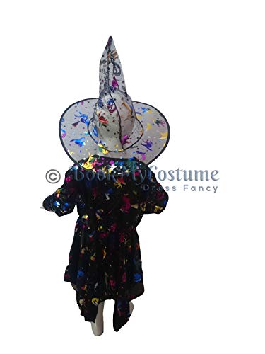 BookMyCostume Starry Witch Kids Fancy Dress Costume | Halloween Theme ...