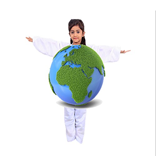 Buy Fancy Steps Go Green Earth Costume for Fancy Dress School ...