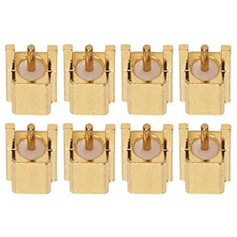 Amazon.com: 50ohms MMCX Socket 10PCS MMCX Jack Female Connectors 3 Pin ...