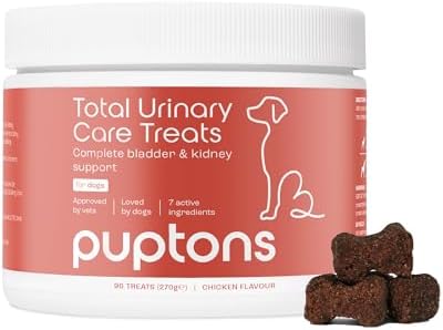 puptons Total Urinary Care Treats | Dog UTI, Incontinence & Cystitis ...