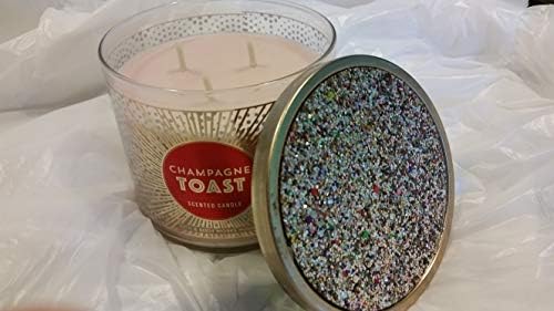 Amazon.com: Bath & Body Works Champagne Toast 3-wick scented candle ...