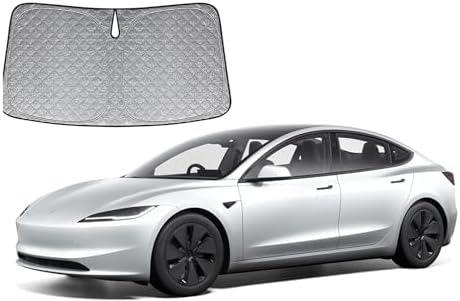 OTTO Shade 6 Layer Thick WindScreen Sun Shade for Tesla Model 3 ...