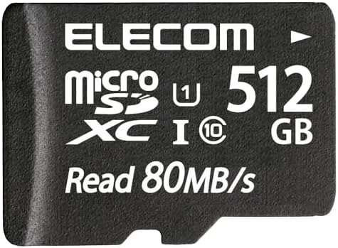 Amazon.co.jp: 【Amazon.co.jp限定】バッファロー microSD 512GB 100MB/s UHS-1 U1 microSDXC【 Nintendo Switch ...