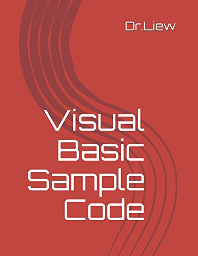 Visual Basic Sample Code: Voon Kiong, Liew, Yi, Liew: 9781976814334: Amazon.com: Books