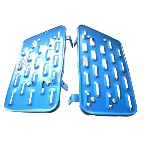 FORDSON DEXTA SUPER DEXTA TRACTOR STEEL FOOT PLATE STEP SET PAIR BLUE ...