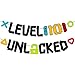 Amazon.com: Level 10th Unlocked Sign Banner Happy 10th Birthday Level ...