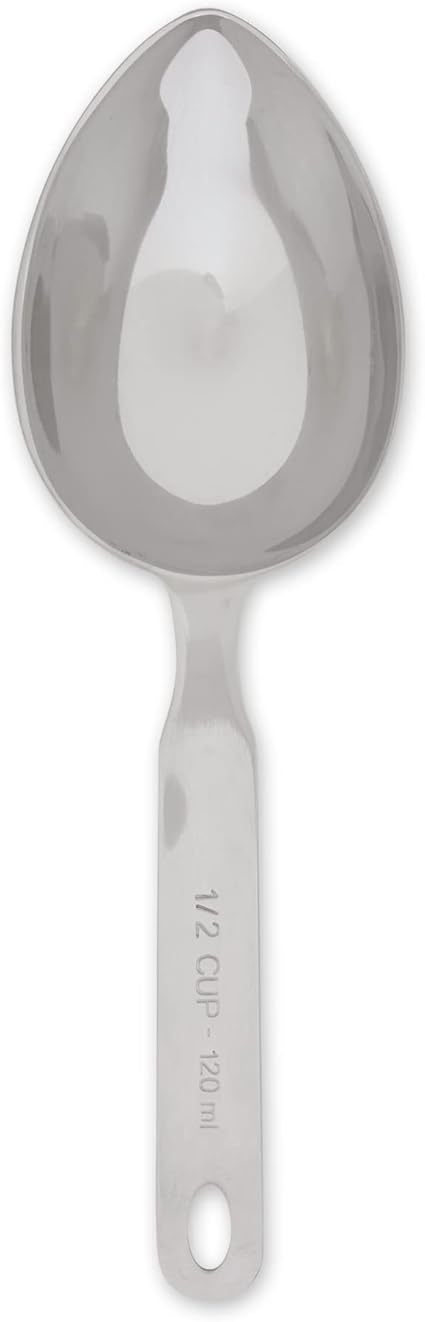 Amazon.com: RSVP International Endurance Oval Measuring Scoop, 1/2 cup ...