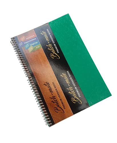 National Enterprises Both Sides Blank Long Notebooks | 200 Plain Pages ...