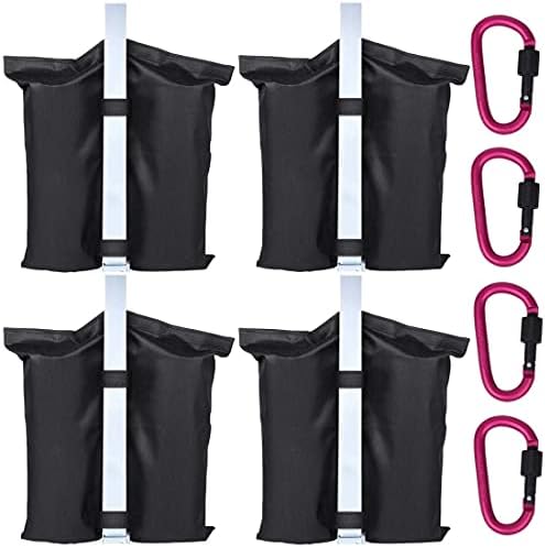 RIOGOO 4 Pack Gazebo Sand Weights Industrial Grade Heavy Duty Double ...