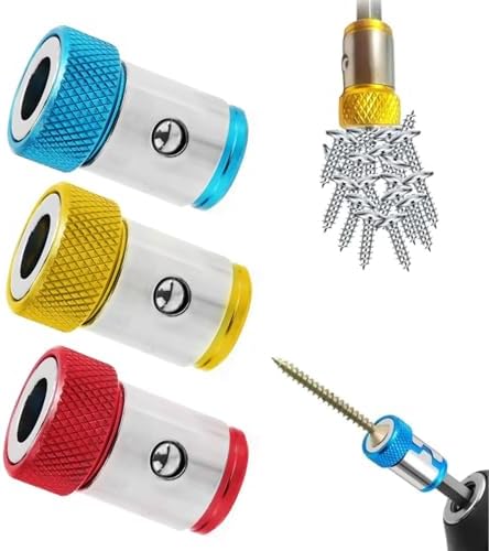 Universal Screwdriver Head Magnetic Ring, Magnetizer Screw Removable ...