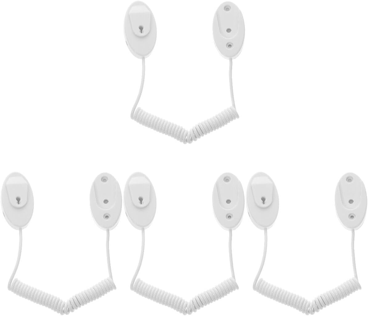 Amazon.com: 2-Pack Magnetic Remote Control Holders with Spring Ropes ...