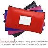 Bank Deposit Money Bag Pouch (4 Pack), Utility Leatherette Securit ...