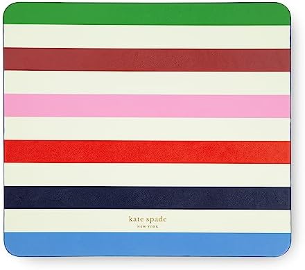 Amazon.com: Kate Spade New York Leatherette Mouse Pad, 9" x 8" Mouse ...