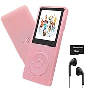 Amazon.com: 128GB MP3 Player with Bluetooth 5.2, Music Player Built-in ...