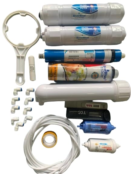 River Blur RO kit | RO Service kit Membrane & Filter for All Type of ...