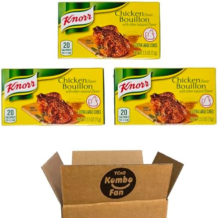 Amazon.com : Knorr Cube Bouillon, Chicken, 2.5 Ounce, 6 Cubes : Grocery ...