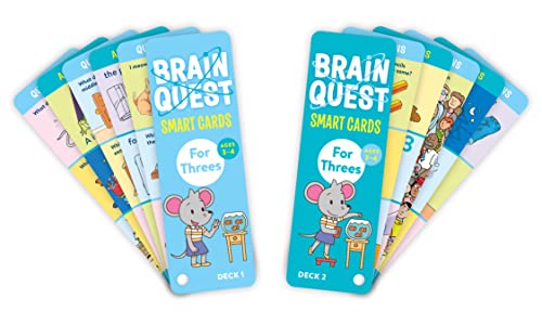 Snapklik.com : Brain Quest For Threes Smart Cards Revised 5th Edition