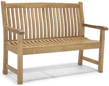 Amazon.com : Balmoral Teak Bench : Outdoor Benches : Patio, Lawn & Garden