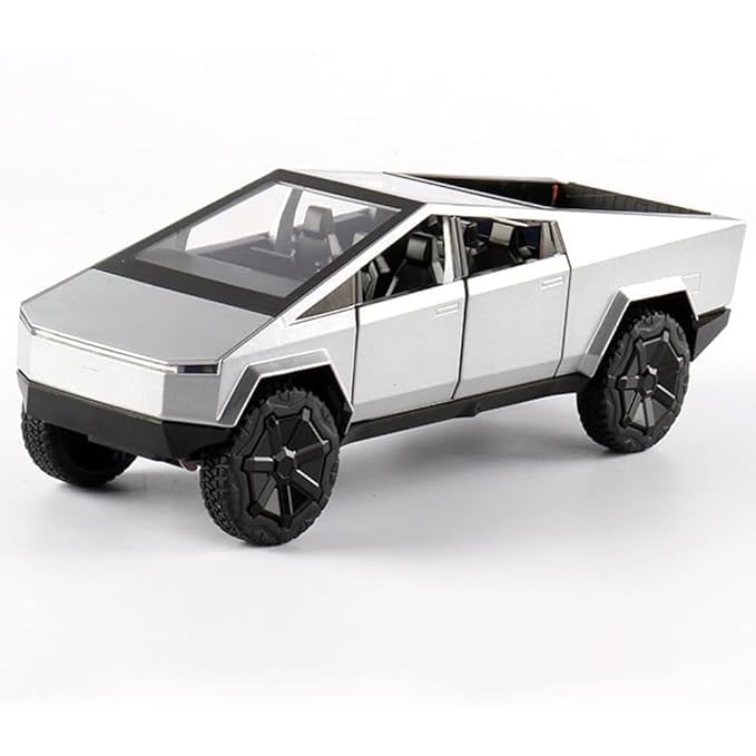 Cybertruck Model Pickup Truck Diecast Scale Model Alloy Metal Pull Back ...