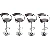 Amazon.com: 4 Modern Adjustable Counter Swivel Pub Style Bar Stools ...
