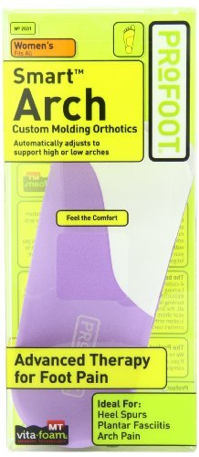 Amazon.com: Profoot women smart arch custom fitting orthotics support ...