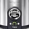 Presto 02152 17-Quart Digital Pressure Canner - Digital Display, Waterbath Capable, 10 Built-In ...
