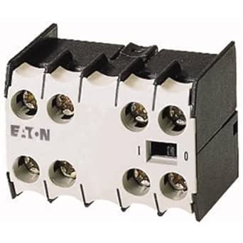 Eaton 010224 auxiliary switch block, 1 N/O contact + 1 opener, assembly ...