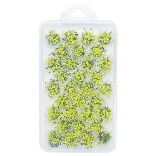 Woohome 32 PCS Static Grass Tuft Model Grass Tufts Railway Artificial ...
