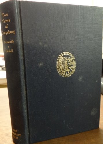 TWO VIEWS OF GETTYSBURG. The Lakeside Classics Series.: FREMANTLE ...