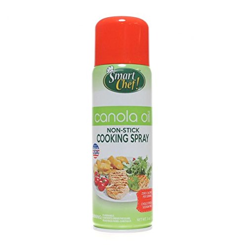 Amazon.com : SMART CHEF! COOKING SPRAY CANOLA 5 OZ : Grocery & Gourmet Food