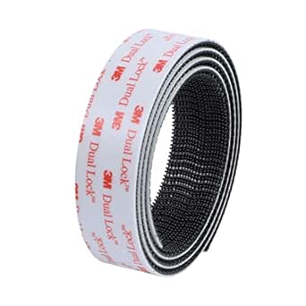 Dual Lock 25 mm x 1 m svart SJ3550 (250) VHB 3M tejp : Amazon.se: Bygg ...