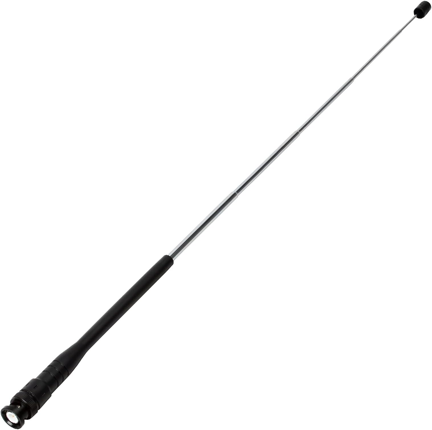Amazon.com: HYS Dual Band Telescopic/Rod Soft Antenna VHF/UHF BNC ...