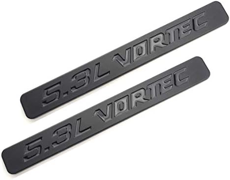 2 Pack 5.3l Vortec Hood Emblems Engine 3D Badge Compatible for ...