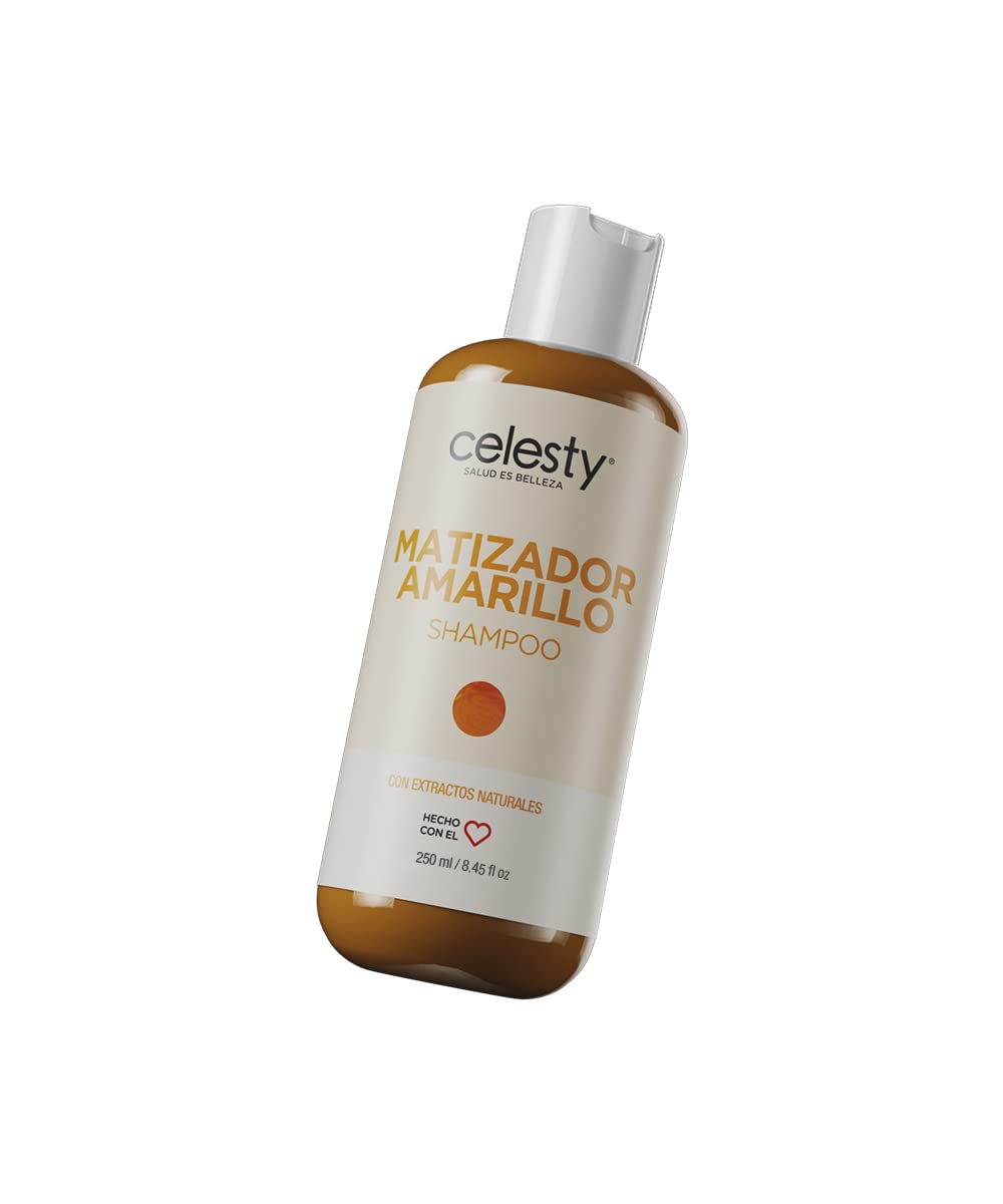 Shampoo Matizador Amarillo Yellow Cabello Dorado 250g : Amazon.com.mx ...