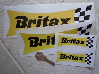 Amazon.co.jp: Britax Waisted Yellow & Check Stickers ブリタックス ステッカー デカール ...