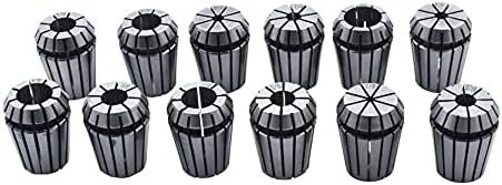 TINVHY 12-Pack ER25 Spring Collet Set for CNC Milling Lathe Tool ...