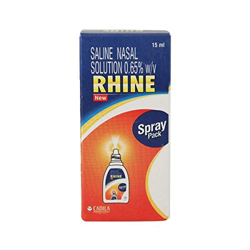 Rhine New - Bottle of 15 ml Nasal Spray : Amazon.in: Health & Personal Care