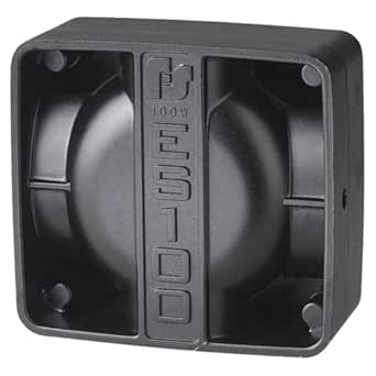 Amazon.com: Federal Signal ES100C DynaMax 100W Siren Speaker : Electronics