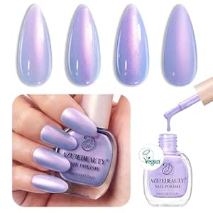 Amazon.com : AZUREBEAUTY Blue Purple Violet Galaxy Quick Dry Complete ...