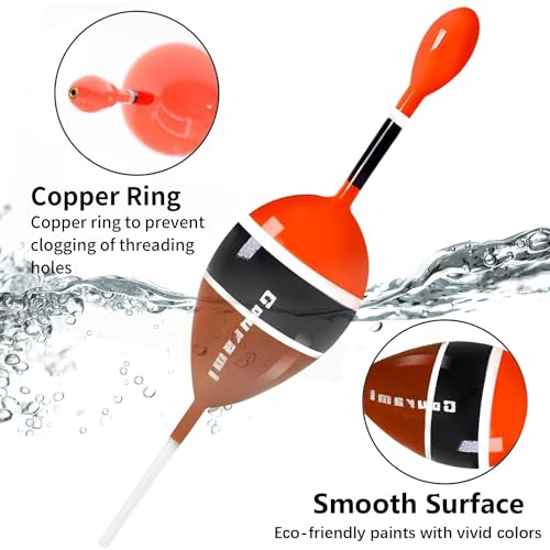 Snapklik.com : Gourami Slip Bobbers Kit,Balsa Wood Slide Floats